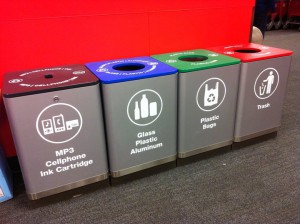 Images of Various Types of Recycling Containers and Stations ...