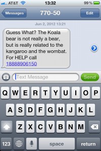 Online Complaint Form for Reporting Unsolicited Spam Text Messages to ...