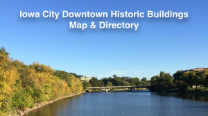 Historic Downtown Iowa City Buildings Map Guide Directory Tour ...